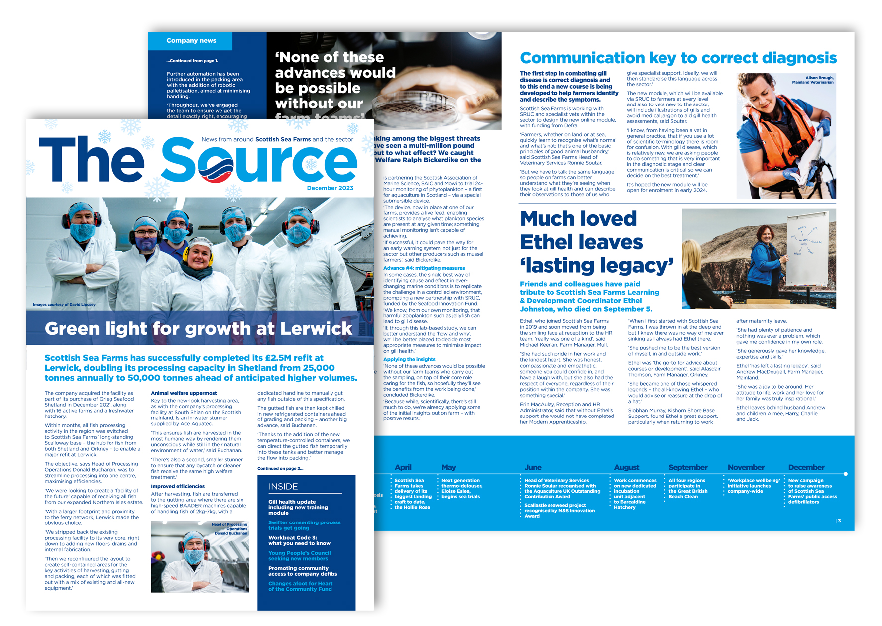 The Source newsletter | Scottish Sea Farms