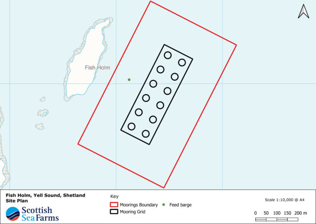 Fish Holm salmon farm consolidation plans | Scottish Sea Farms