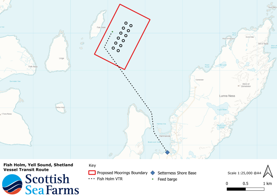 Fish Holm salmon farm consolidation plans | Scottish Sea Farms