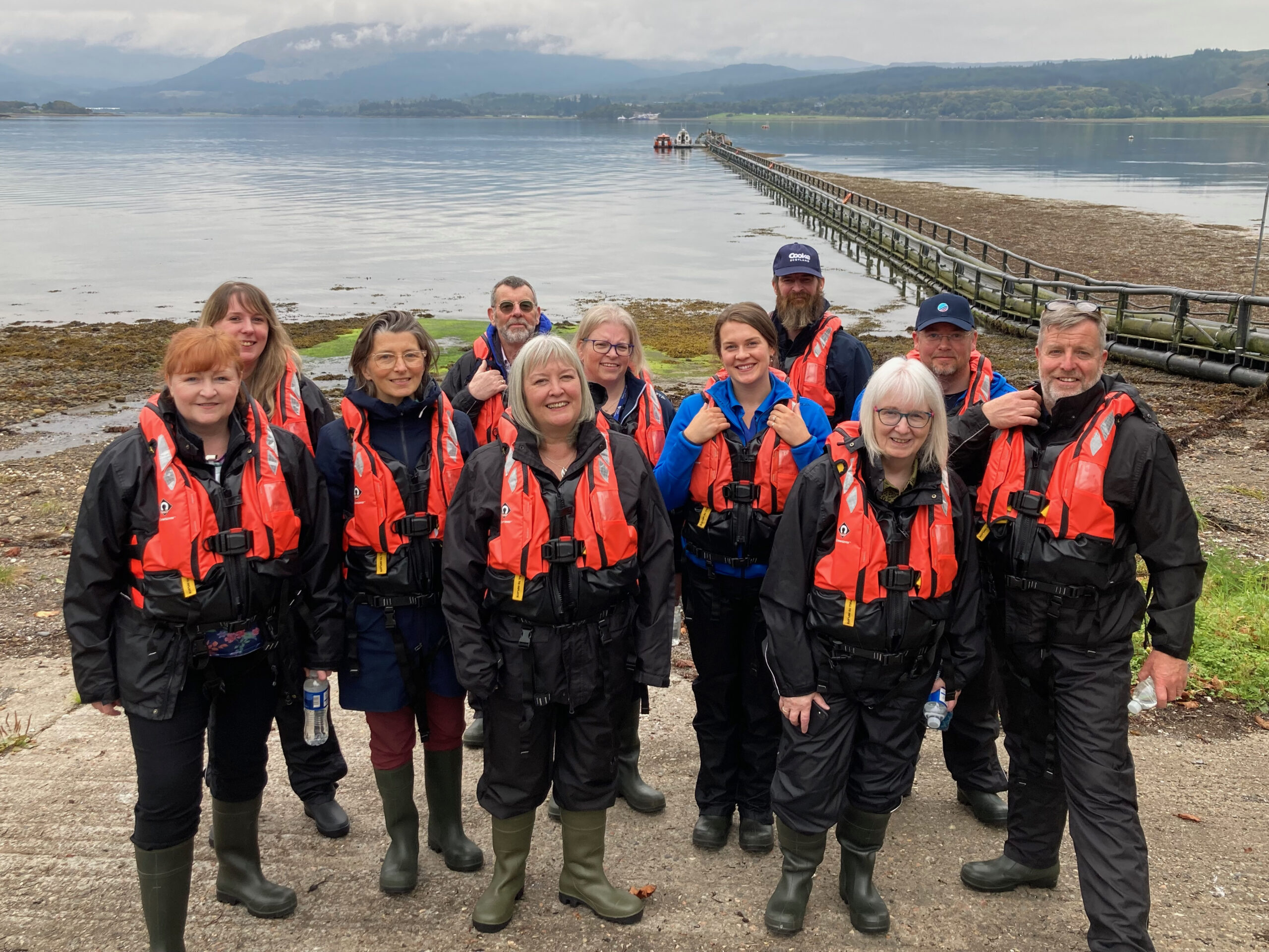 MSPs see salmon farming in action on west coast tour - Scottish Sea Farms